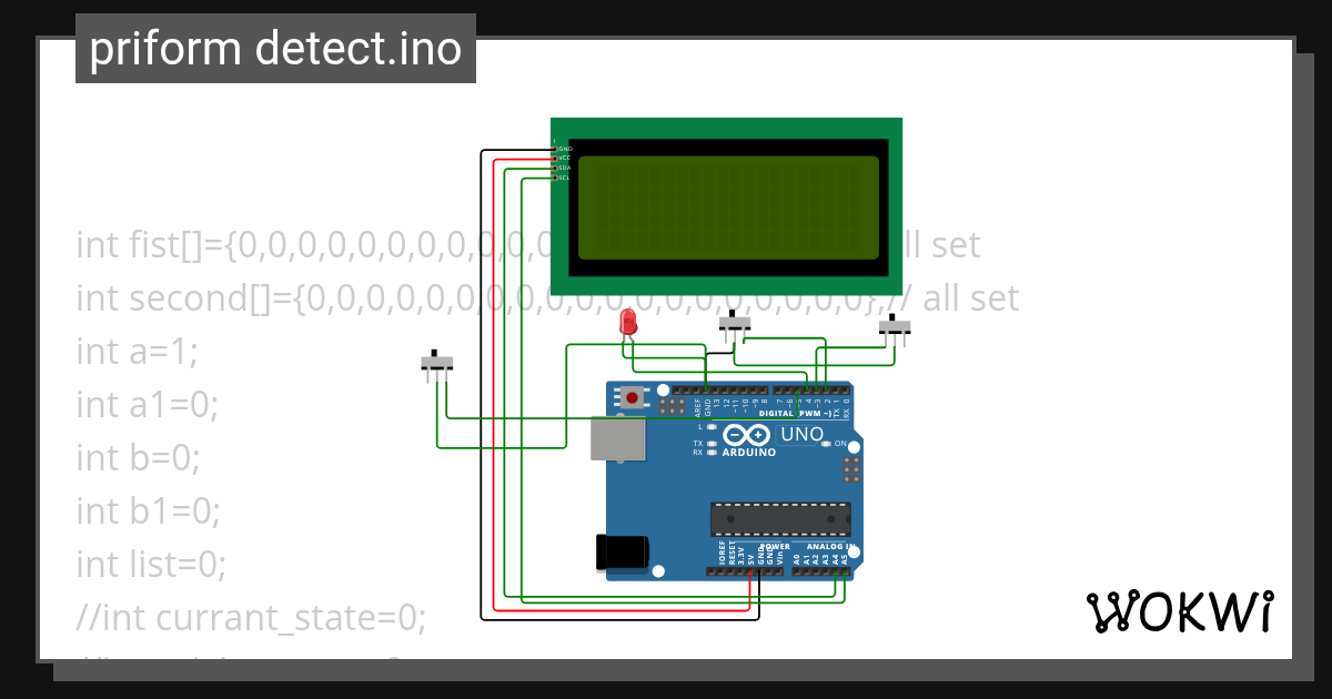 priform detect.ino - Wokwi ESP32, STM32, Arduino Simulator
