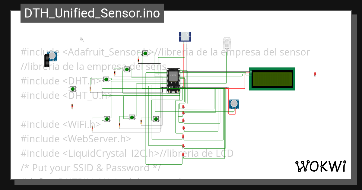 DTH_Unified_Sensor.ino - Wokwi ESP32, STM32, Arduino Simulator