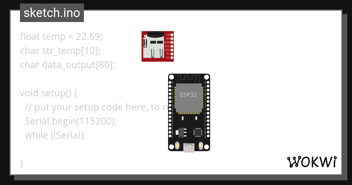 sketch.ino - Wokwi ESP32, STM32, Arduino Simulator