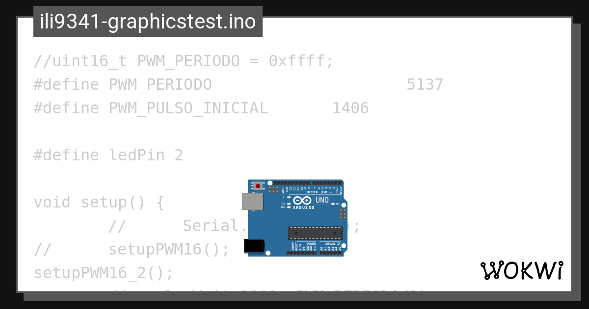 Ili9341 O Wokwi Esp32 Stm32 Arduino Simulator