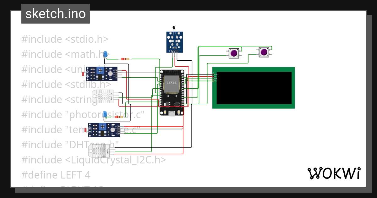 Wokwi - Online ESP32, STM32, Arduino Simulator
