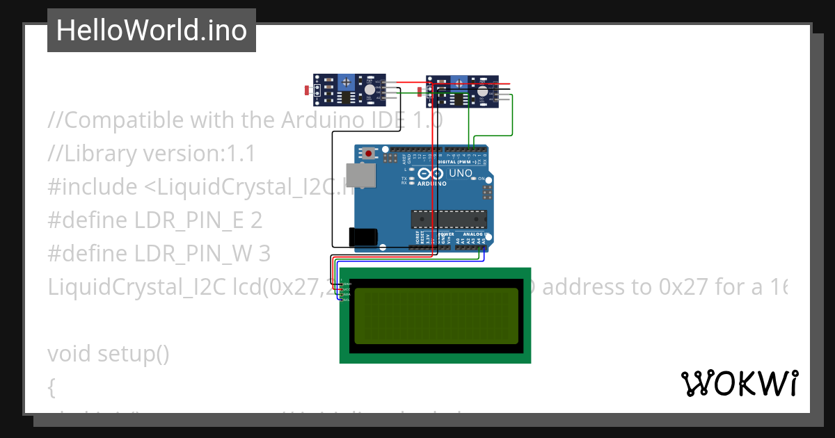 HelloWorld.ino - Wokwi ESP32, STM32, Arduino Simulator