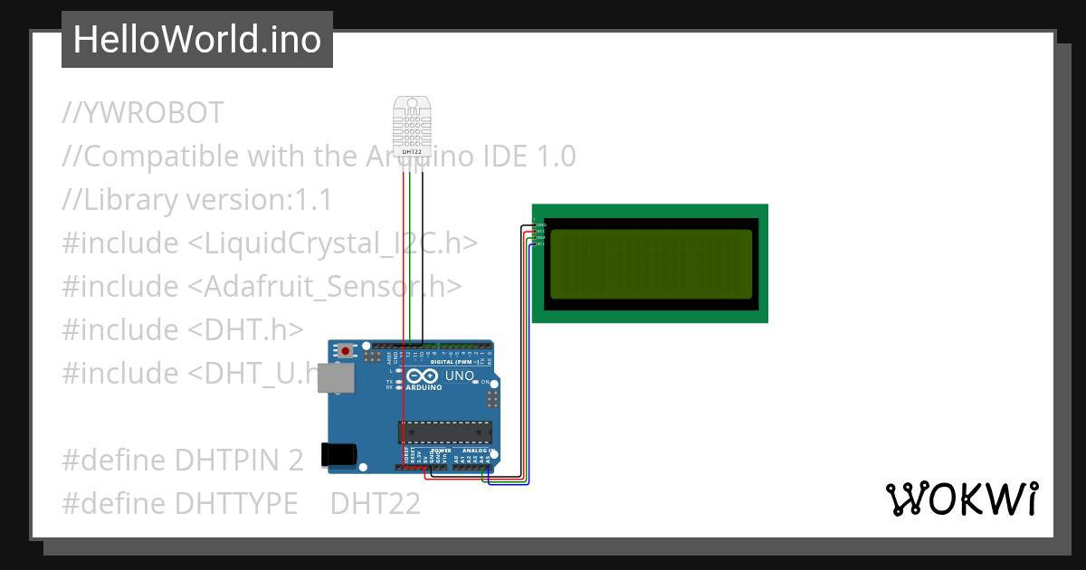 HelloWorld.ino - Wokwi ESP32, STM32, Arduino Simulator