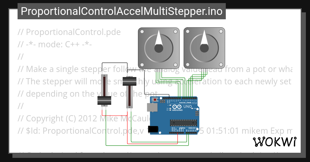 ProportionalControlAccelMultiStepper.ino - Wokwi Arduino and ESP32 ...