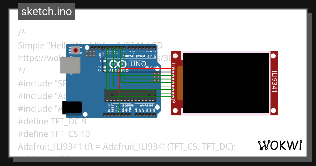 sketch.ino - Wokwi ESP32, STM32, Arduino Simulator