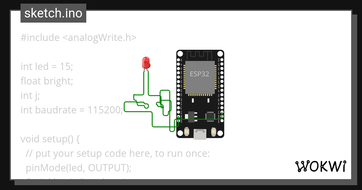 Whats The Brightness Wokwi Esp32 Stm32 Arduino Simulator