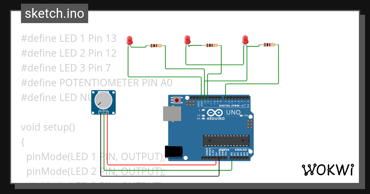 Próf verkefni 3 - Wokwi ESP32, STM32, Arduino Simulator