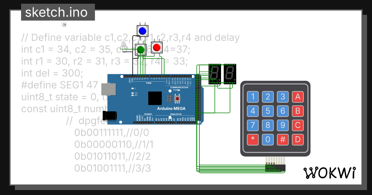 Wokwi - Online ESP32, STM32, Arduino Simulator