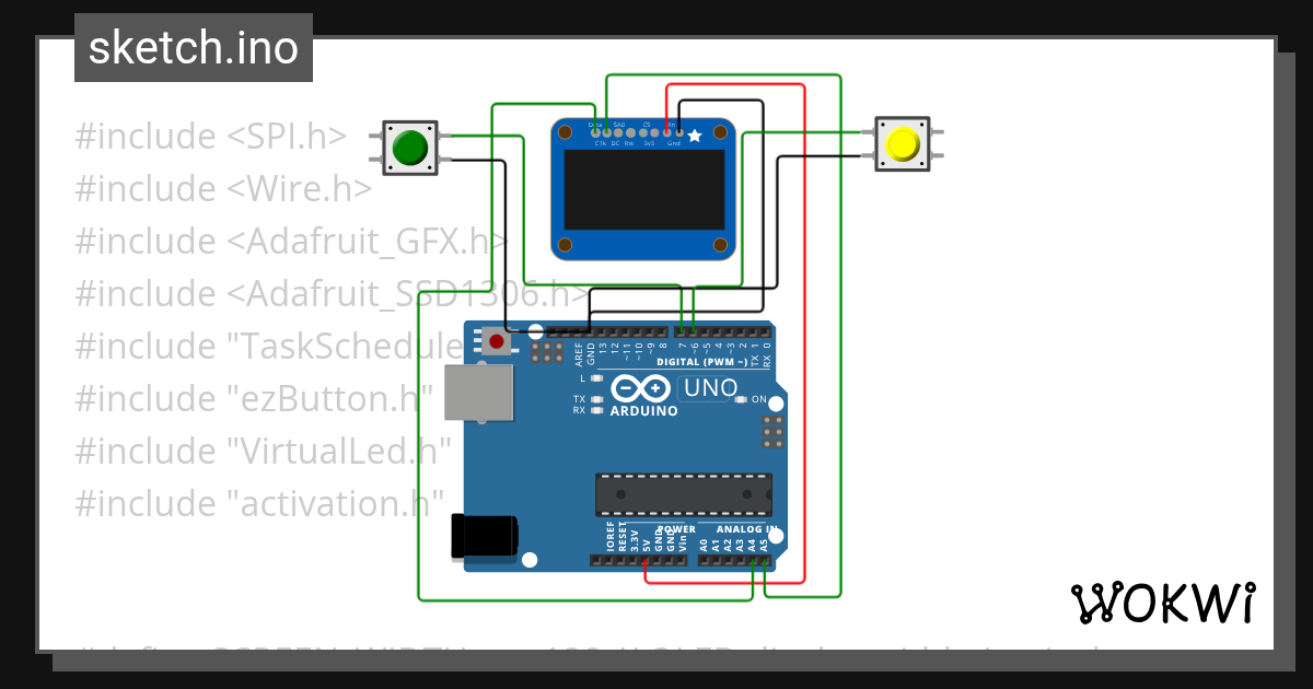 sketch.ino - Wokwi ESP32, STM32, Arduino Simulator