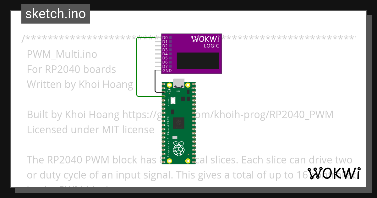 sketch.ino - Wokwi ESP32, STM32, Arduino Simulator