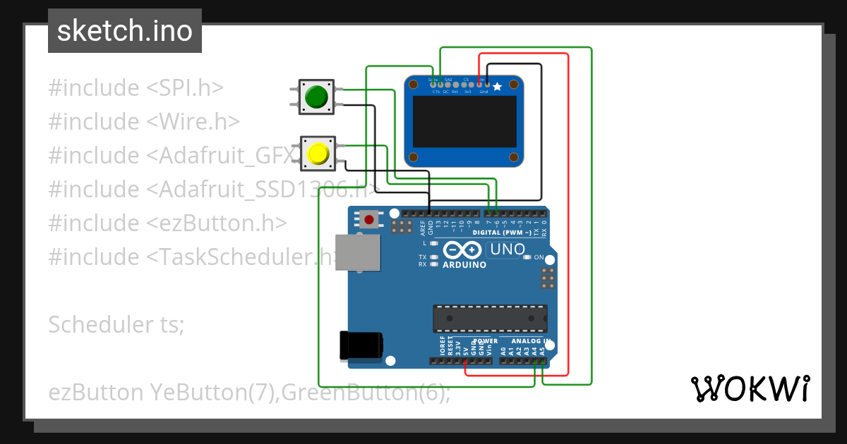 sketch.ino - Wokwi ESP32, STM32, Arduino Simulator