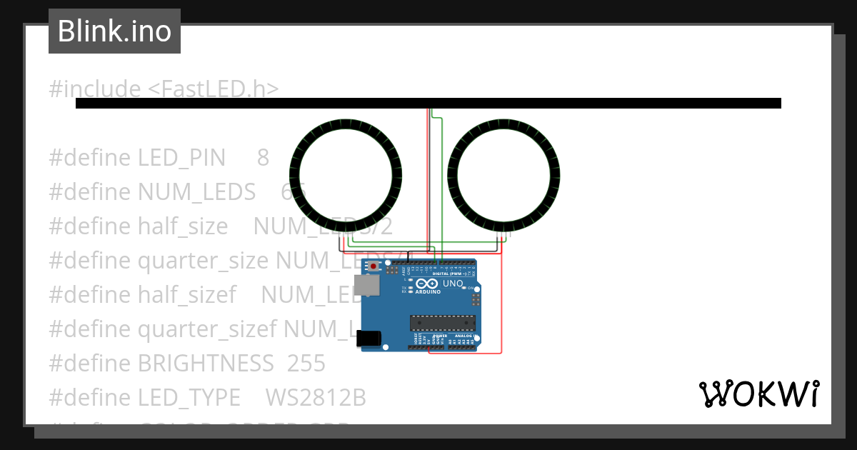 Blink.ino - Wokwi ESP32, STM32, Arduino Simulator