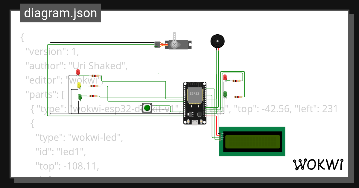 sketch.ino - Wokwi ESP32, STM32, Arduino Simulator