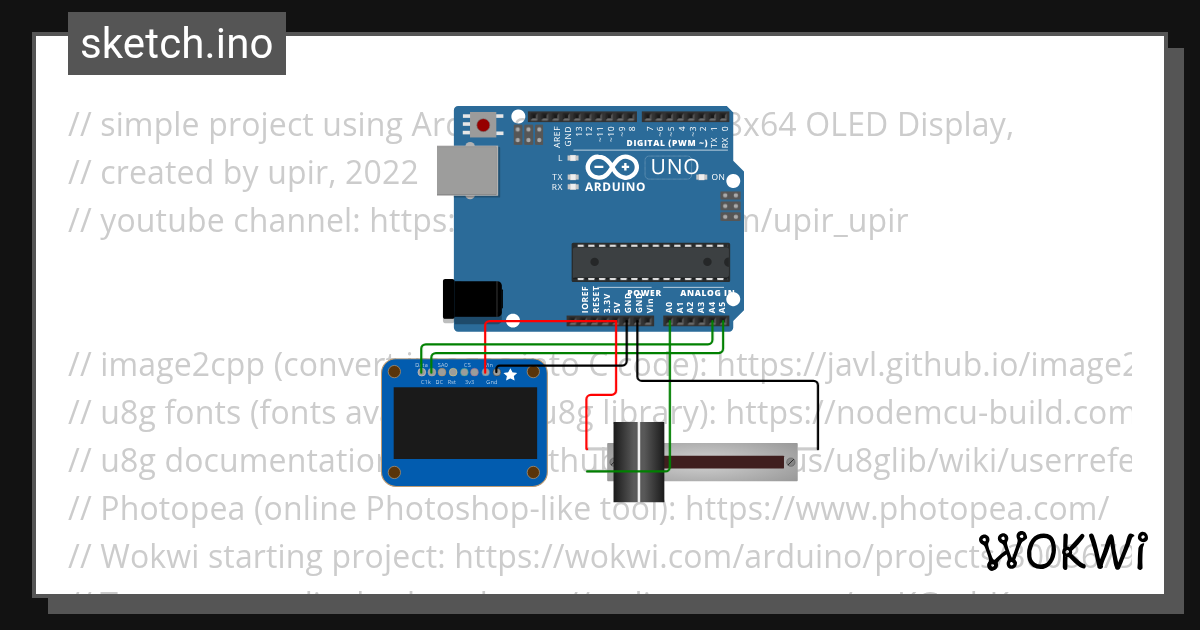 sketch.ino - Wokwi ESP32, STM32, Arduino Simulator
