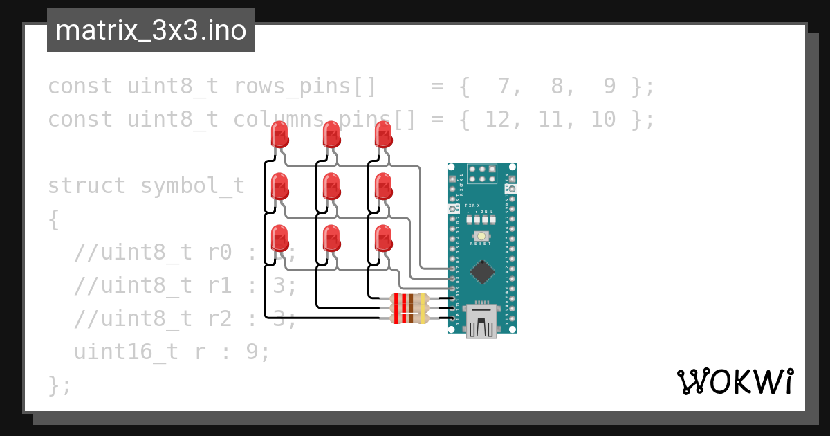 Matrixo Wokwi Esp32 Stm32 Arduino Simulator 