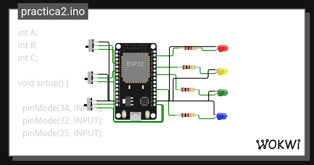 practica2.ino - Wokwi ESP32, STM32, Arduino Simulator
