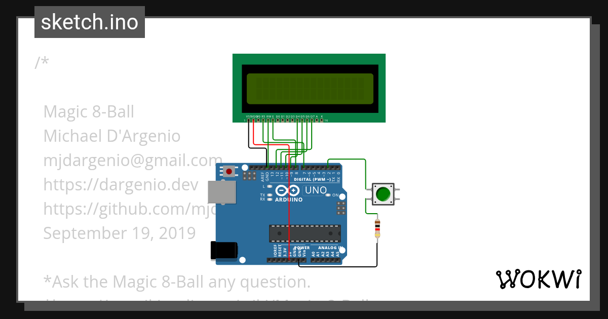Wokwi - Online ESP32, STM32, Arduino Simulator