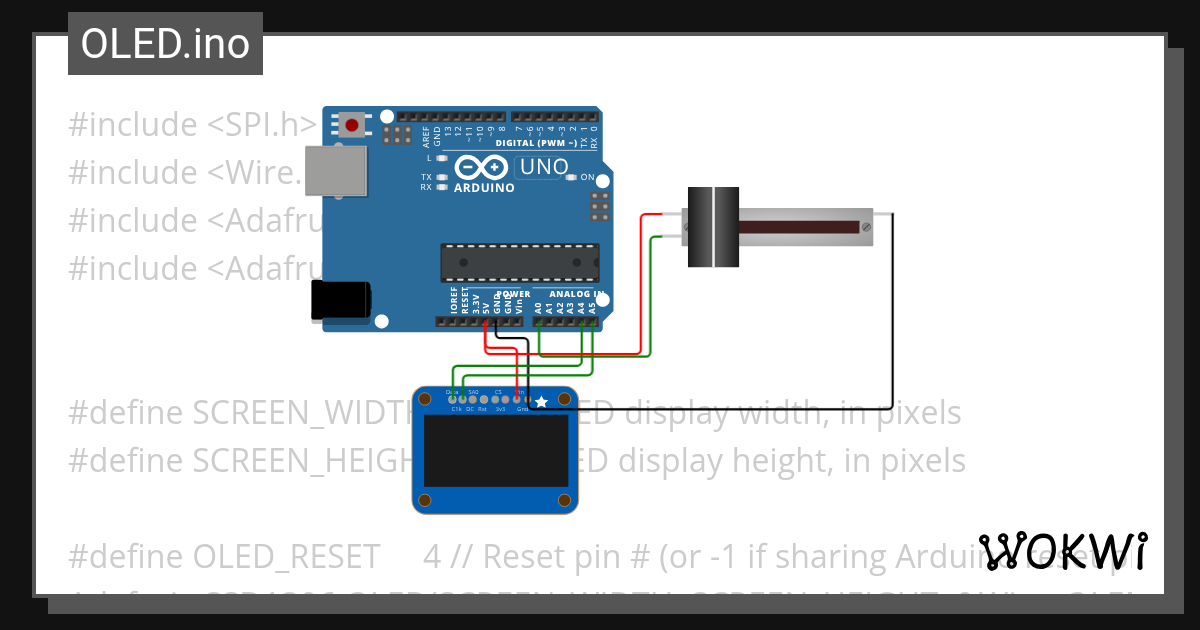 OLED.ino - Wokwi ESP32, STM32, Arduino Simulator