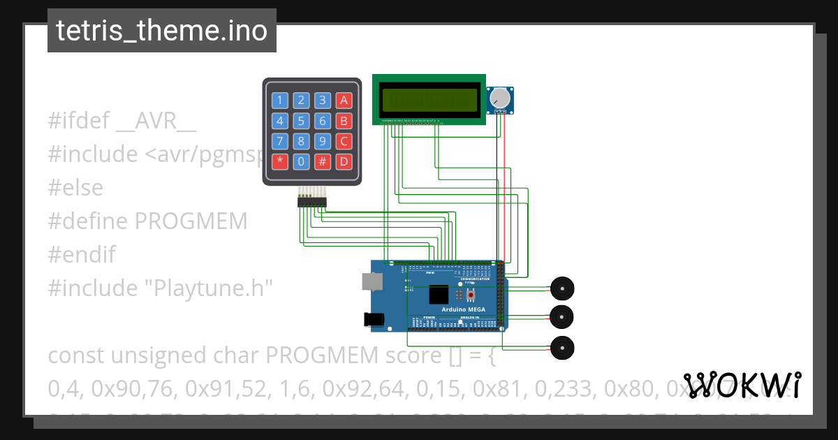 tetris_theme.ino - Wokwi ESP32, STM32, Arduino Simulator