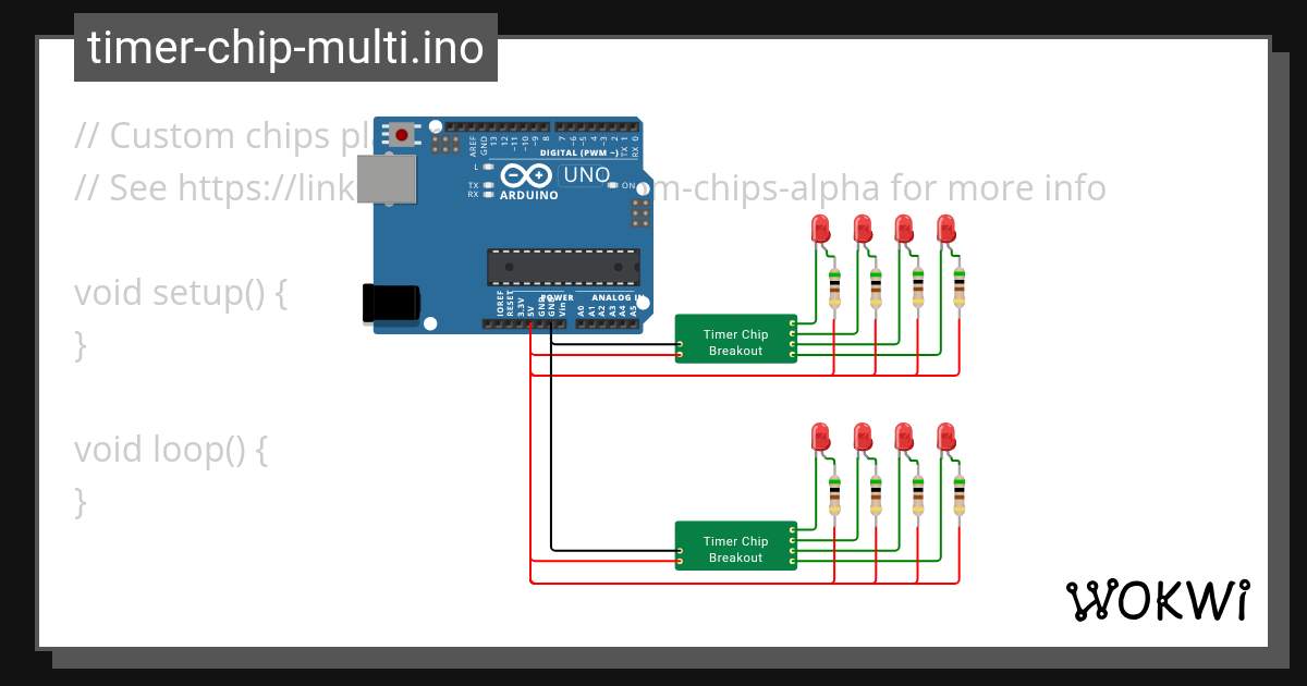 timer-chip-multi.ino - Wokwi ESP32, STM32, Arduino Simulator timer-chip-multi.ino - Wokwi ESP32, STM32, Arduino Simulator