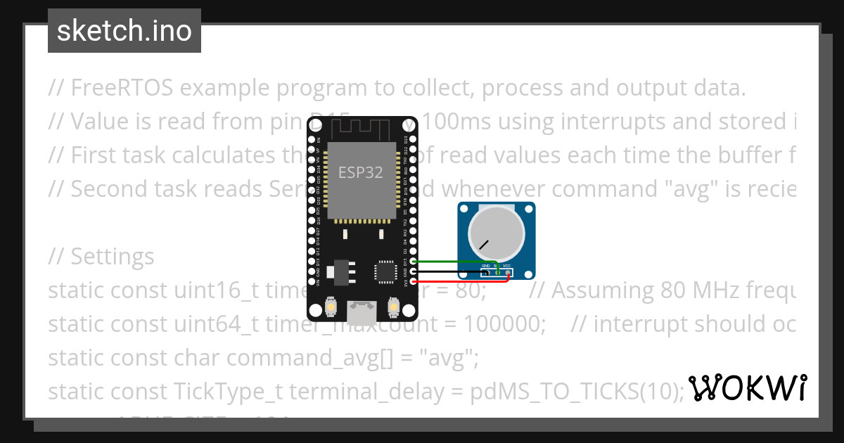 sketch.ino - Wokwi ESP32, STM32, Arduino Simulator