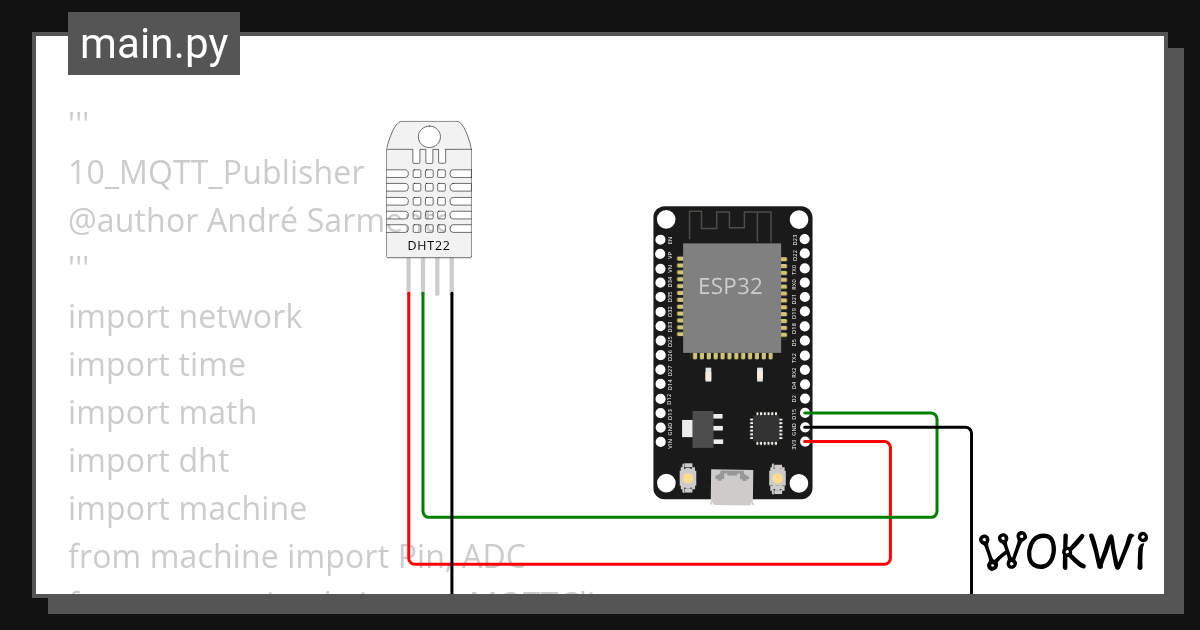 Trabalho AV1 IOT - Wokwi ESP32, STM32, Arduino Simulator