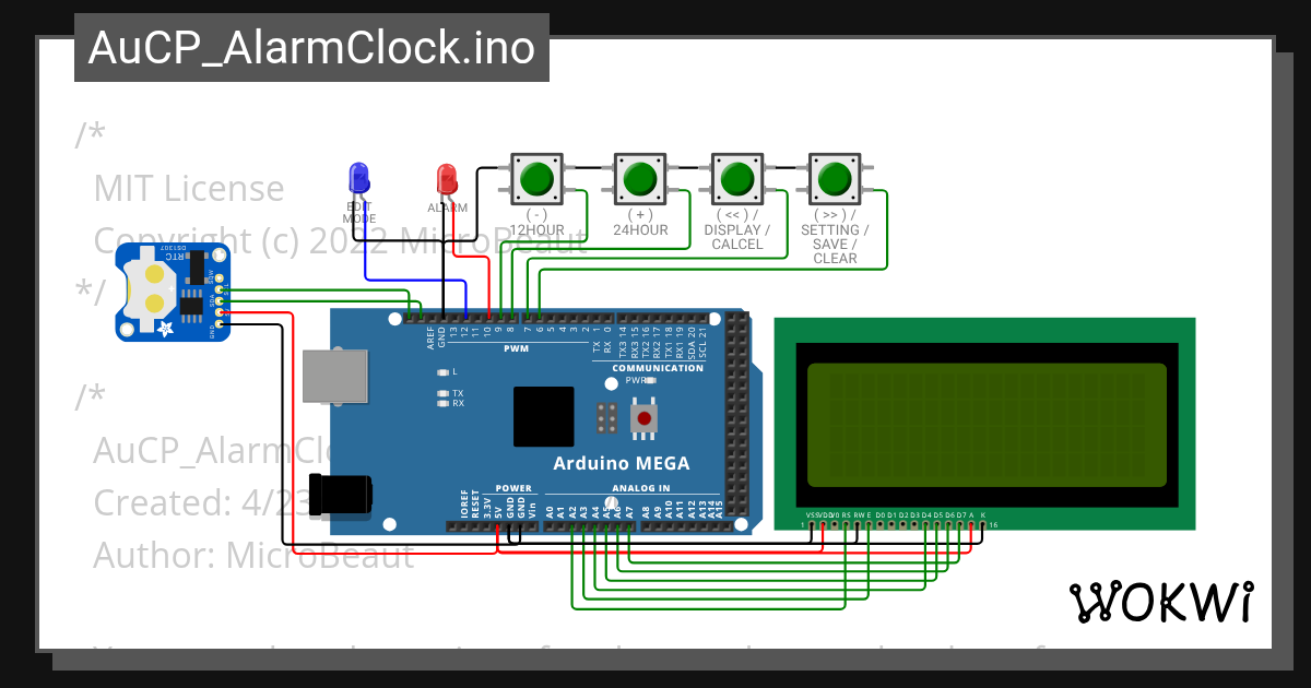 Wokwi - Online ESP32, STM32, Arduino Simulator