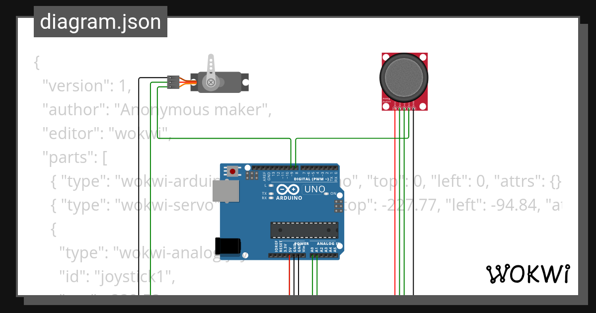 JoyStickServo3.ino - Wokwi Arduino and ESP32 Simulator