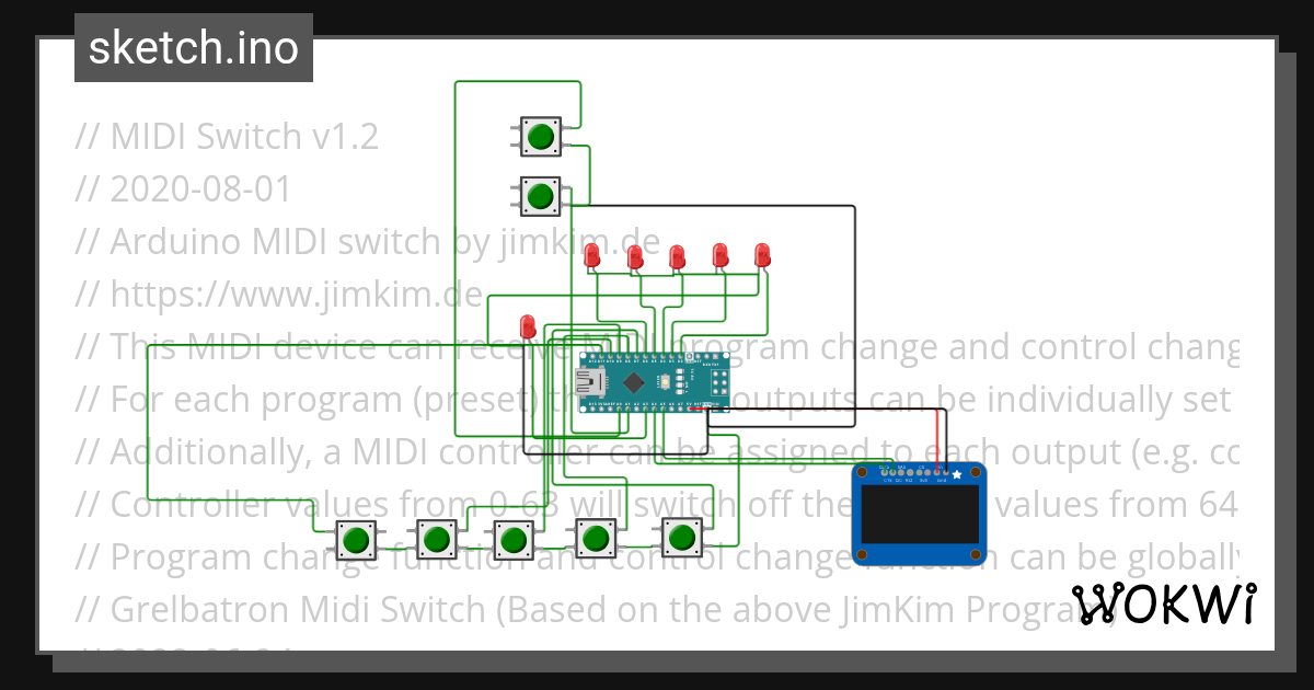 sketch.ino - Wokwi Arduino and ESP32 Simulator