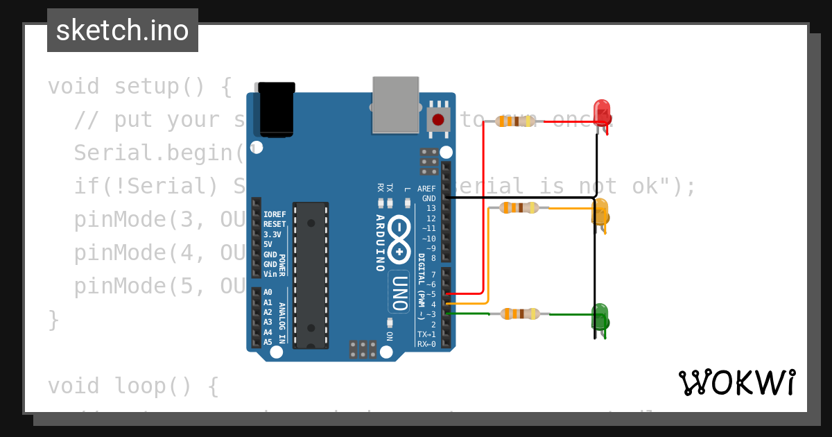 Stoplight Wokwi Esp32 Stm32 Arduino Simulator 7049