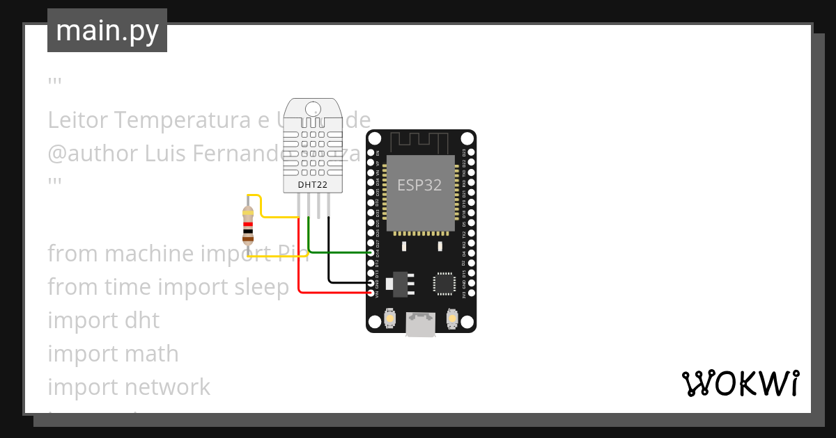 Trabalho AV1 - Wokwi ESP32, STM32, Arduino Simulator