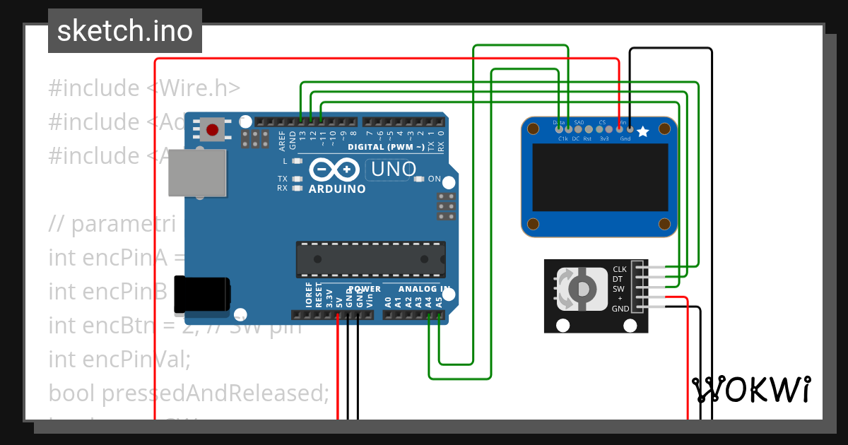 Macchina a Stati - Wokwi ESP32, STM32, Arduino Simulator