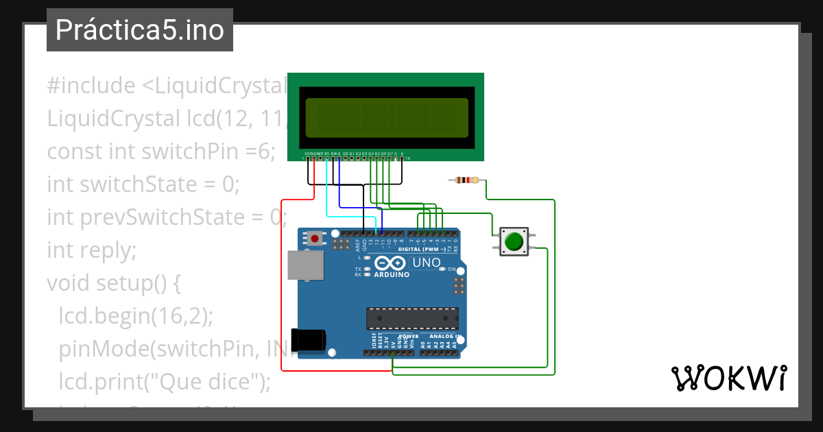 Práctica5.ino - Wokwi ESP32, STM32, Arduino Simulator