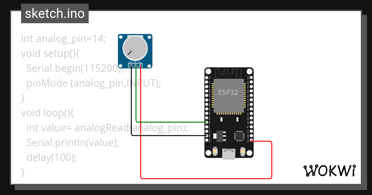 sketch.ino - Wokwi ESP32, STM32, Arduino Simulator