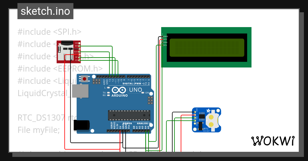 First.ino - Wokwi ESP32, STM32, Arduino Simulator
