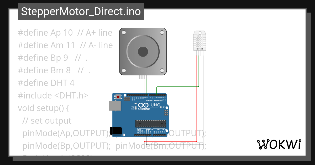 StepperMotor_Direct.ino - Wokwi ESP32, STM32, Arduino Simulator