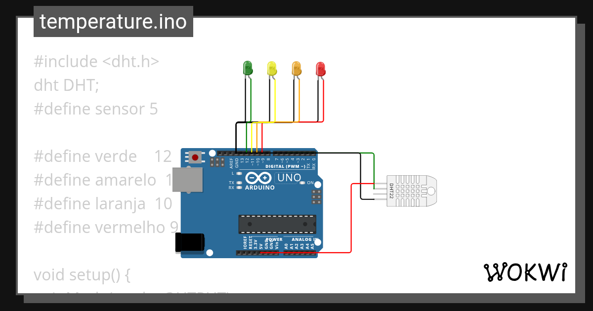 temperature.ino - Wokwi ESP32, STM32, Arduino Simulator