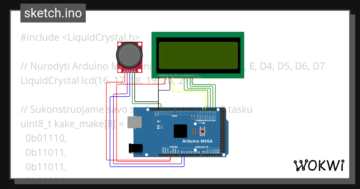 sketch.ino - Wokwi ESP32, STM32, Arduino Simulator