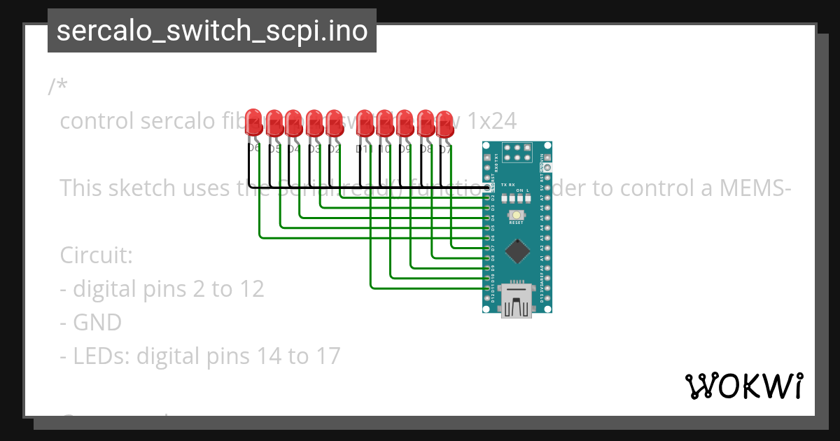 sercalo_switch_scpi.ino - Wokwi Arduino and ESP32 Simulator