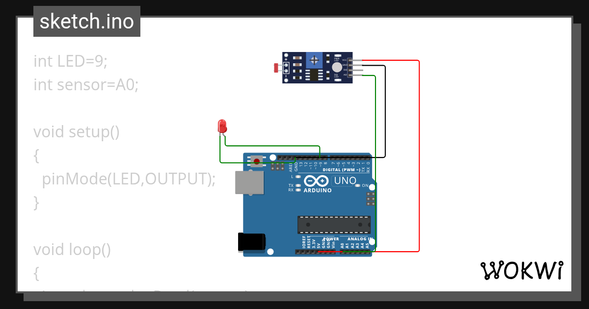 Automatic Light Intensity Control Using Ldr And Arduino Wokwi Esp32 Stm32 Arduino Simulator