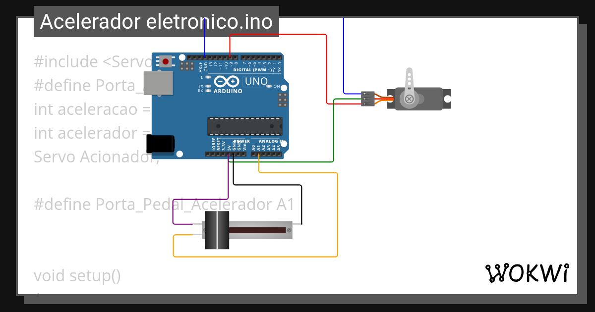 Acelerador eletronico.ino - Wokwi ESP32, STM32, Arduino Simulator