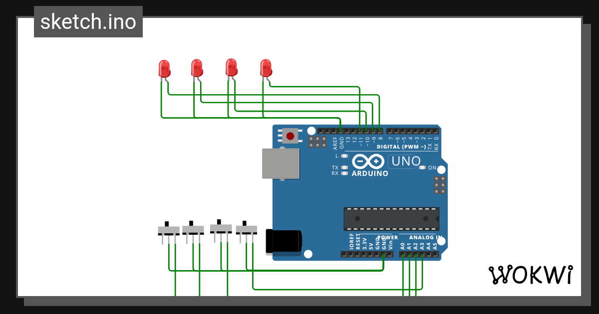 example - Wokwi ESP32, STM32, Arduino Simulator