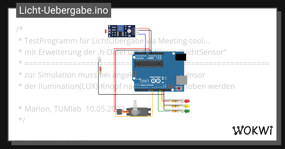 Licht-Uebergabe.ino - Wokwi ESP32, STM32, Arduino Simulator
