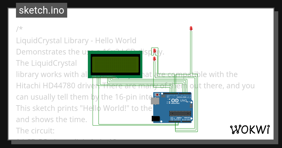 semafor.ino - Wokwi ESP32, STM32, Arduino Simulator
