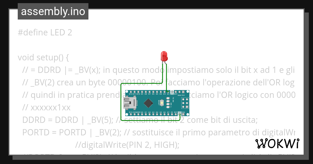 assembly.ino - Wokwi ESP32, STM32, Arduino Simulator