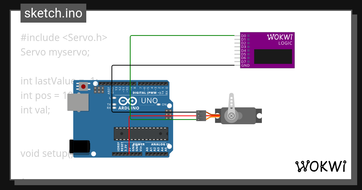Aufgabe 3 Praktikum 6 b) - Wokwi ESP32, STM32, Arduino Simulator