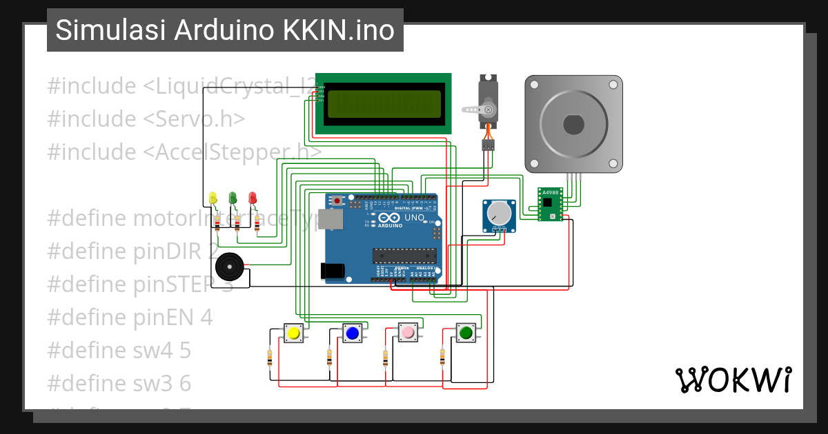 Simulasi Arduino KKIN.ino - Wokwi Arduino and ESP32 Simulator