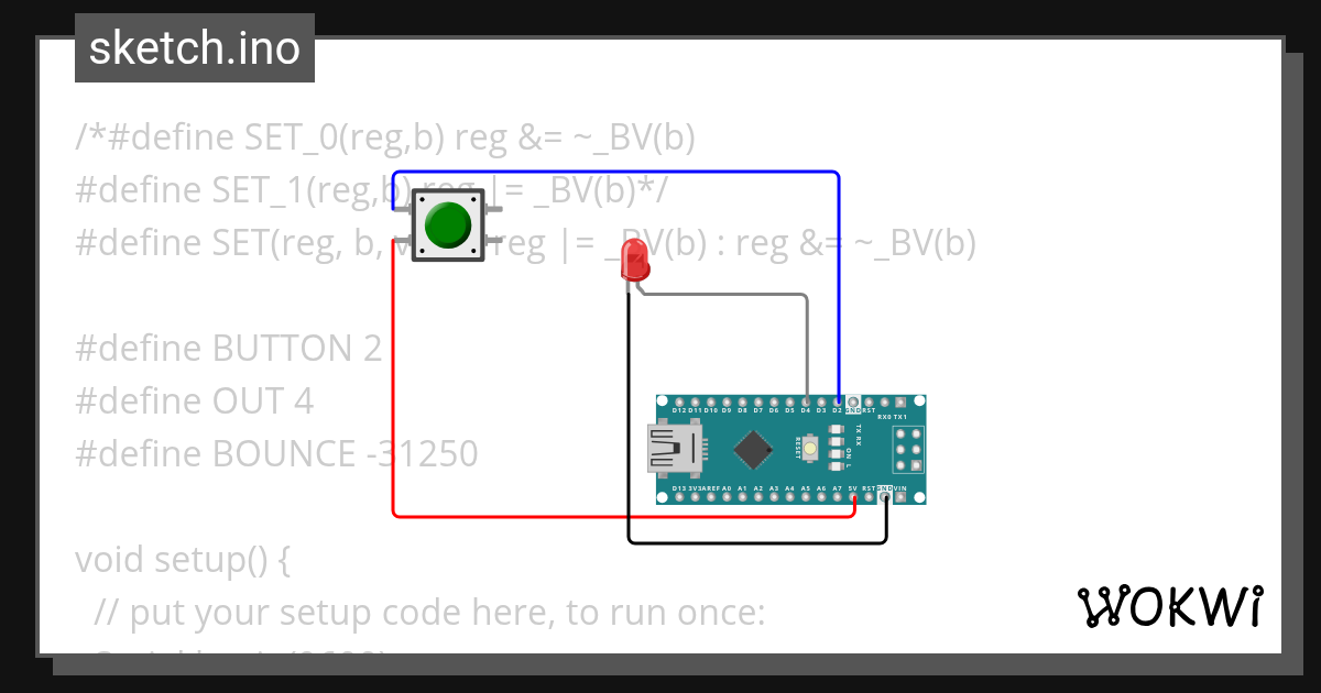 sketch.ino - Wokwi ESP32, STM32, Arduino Simulator