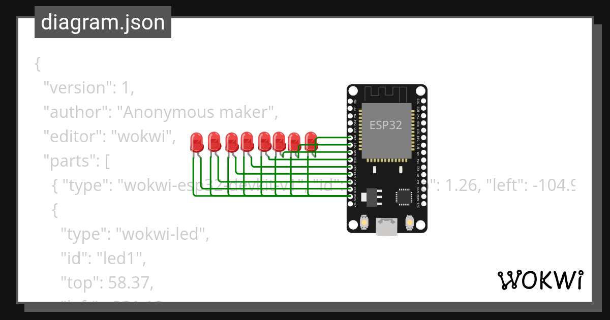 demo3.ino - Wokwi ESP32, STM32, Arduino Simulator
