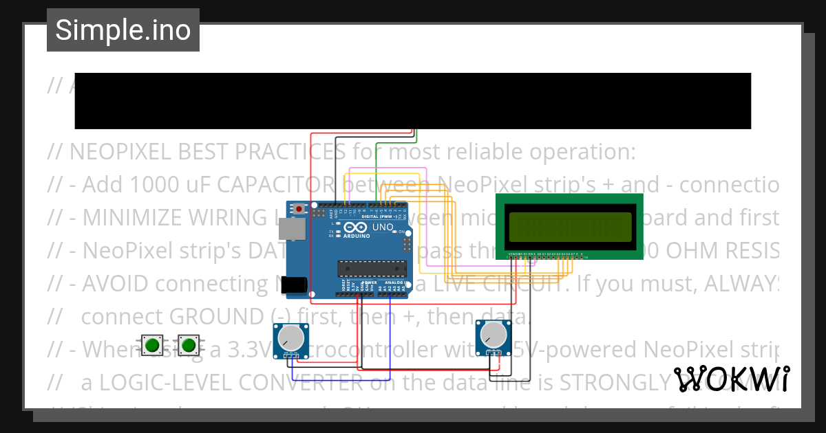 Wokwi - Online ESP32, STM32, Arduino Simulator